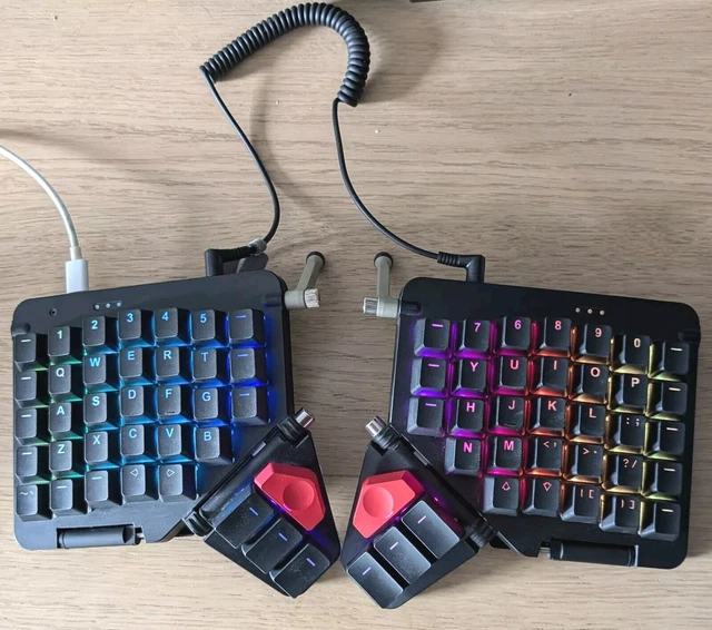ZSA MOONLANDER MARK 1 Ergonomic Split Mechanical Keyboard RGB ...