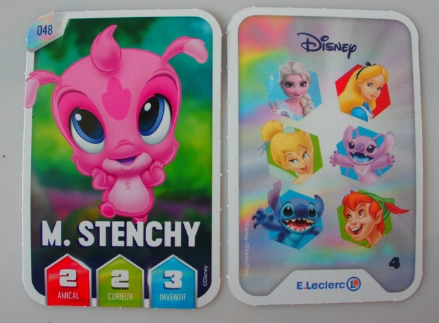 CARTE LA MAGIE De Disney Leclerc 2025 - N°048 M. Stenchy EUR 1,00 ...