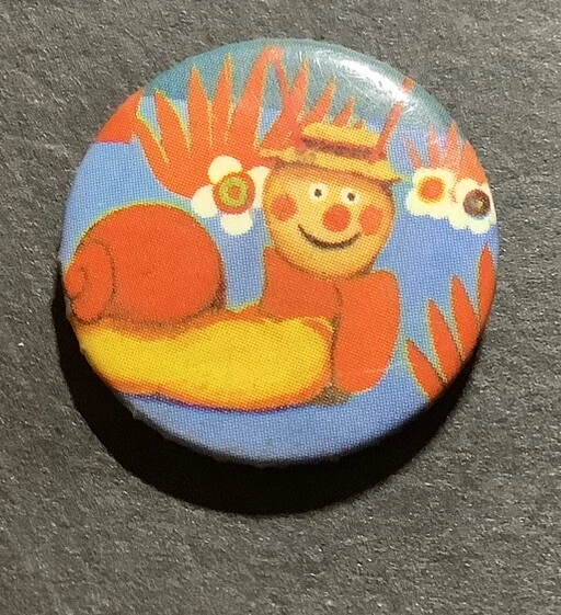 VINTAGE BBC MAGIC Roundabout Brian The Snail Pin Badge See Photos £4.38 ...