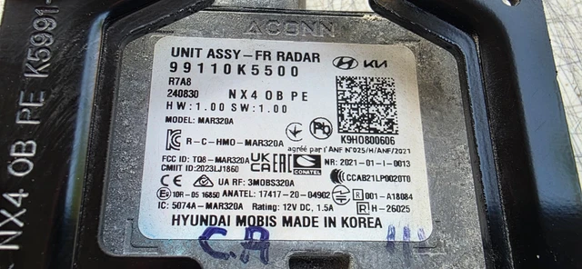 2024 2025 HYUNDAI Santa Cruz ACC Adaptive Cruise Control Radar Sensor ...