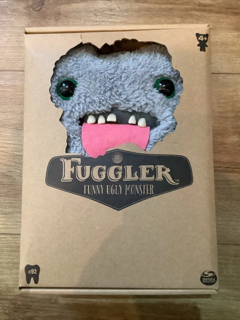 SPIN MASTER #92 Fuggler Grey Funny Ugly Monster Plush 22cm New, Boxed £ ...