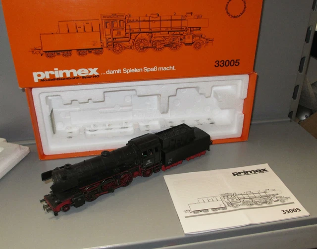 PRIMEX/MÄRKLIN H0 33005 DB Dampflok BR 023 033-4 _ analog, delta ...