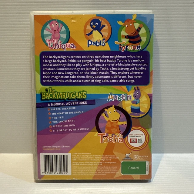 THE BACKYARDIGANS - Volume 1 (DVD Region 4) Children's Animated Musical ...