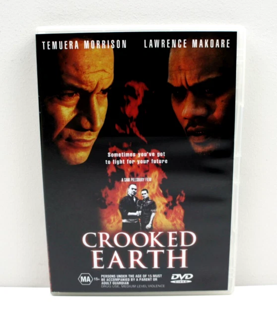 CROOKED EARTH DVD 2001 Temuera Morrison Lawrence Makoare Region 4 PAL ...