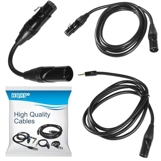 3-PIN XLR CABLE for Recorder Mixing Console Speakers Microphone Studio ...