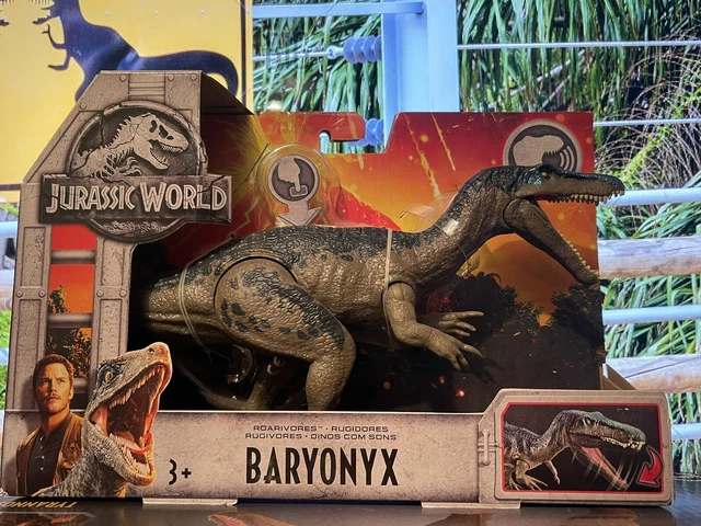 Jurassic World Roarivores Baryonyx Action Figure Fallen Kingdom 2017