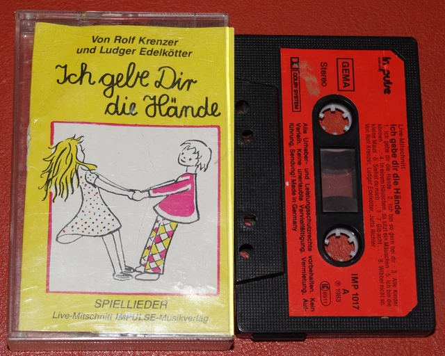 MC KASSETTE - Ich gebe dir die Hände SPIELLIEDER Ludger Edelkötter ...