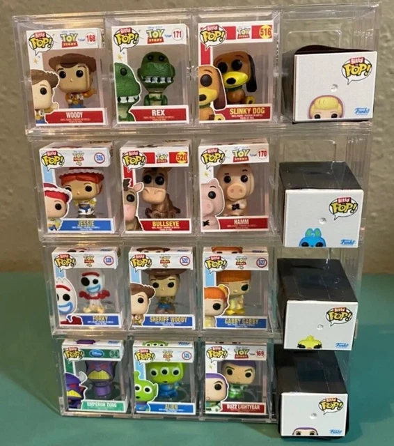 DISNEY PIXAR TOY Story Funko Bitty Pop Complete Set 16 Characters NEW ...