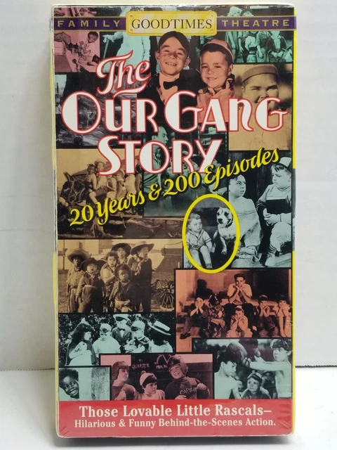 THE OUR GANG Story VHS Tape Little Rascals Compilation 1994 Factory ...