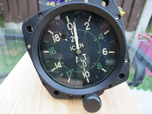 WW2 RAF AIR Ministry Lancaster Bomber Aircraft ICAN Altimeter Mk17A 6A ...