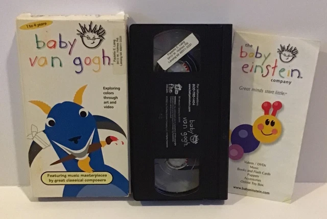 VHS BABY EINSTEIN - Baby Van Gogh 2001 Julie Clark Child 1-4 Yrs Art ...