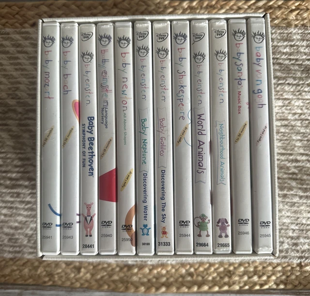 COMPLETE BABY EINSTEIN DVD Collection Visual, Musical & Language 14 Dvd ...