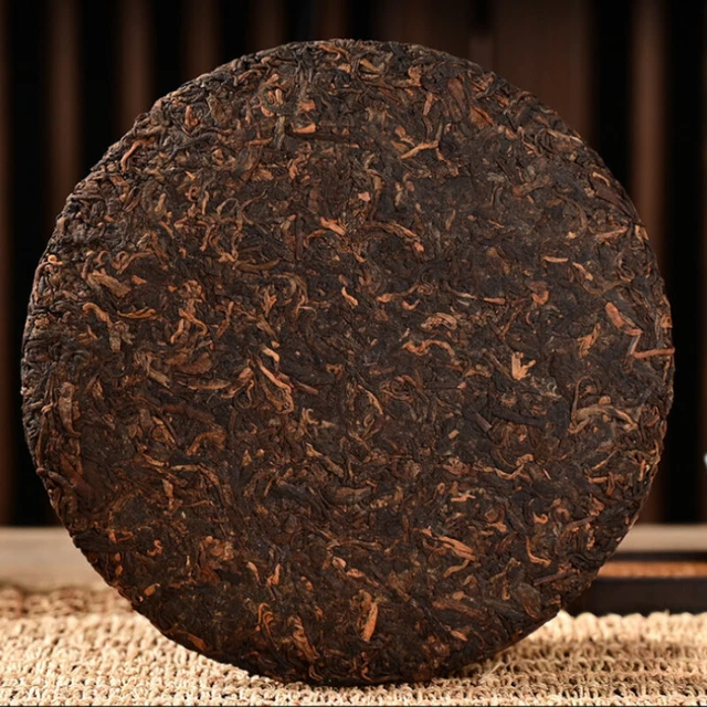 GROSSER BAUM GOLDEN Bud alter Puerh Gekochter Tee Kuchen 357g Pu'er Schwarzer Tee EUR 18,60 ...