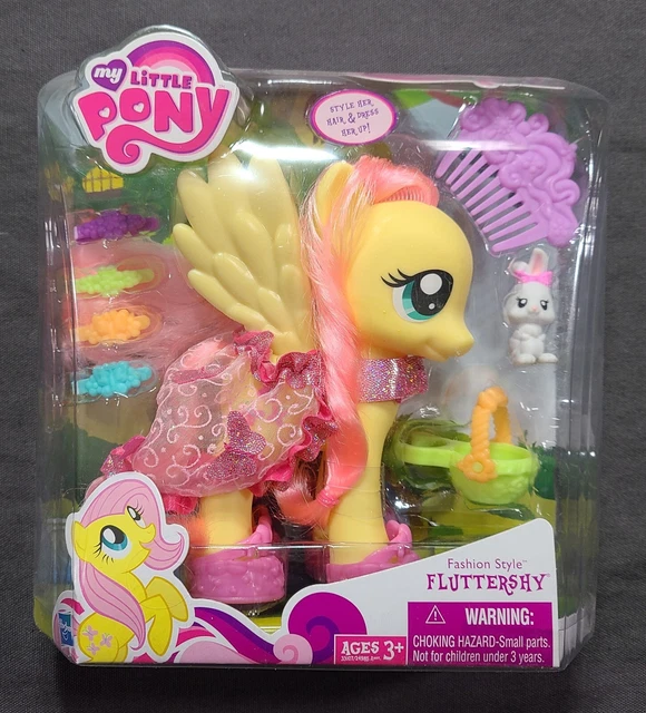 NEW! MLP MY Little Pony Fashion Style Fluttershy Set Sealed Hasbro 2010 ...