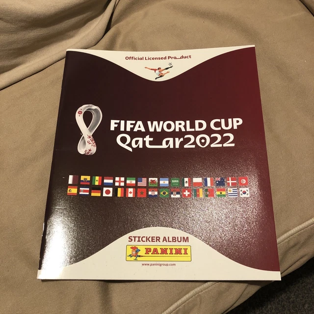 FIFA WORLD CUP Qatar 2022 Panini Sticker Album Plus 6 Stickers New EUR ...