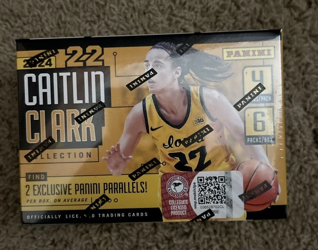2024 PANINI CAITLIN Clark Collection Sealed Blaster Box! 🔥 🔥 💰 $111.63 ...