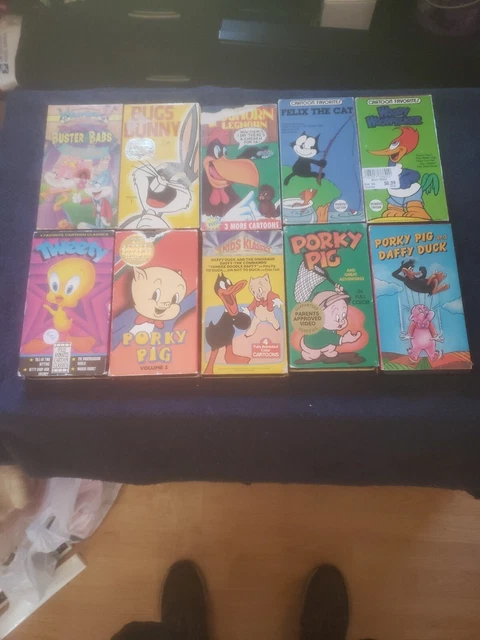10 CLASSIC CARTOON VHS Tapes £9.26 - PicClick UK