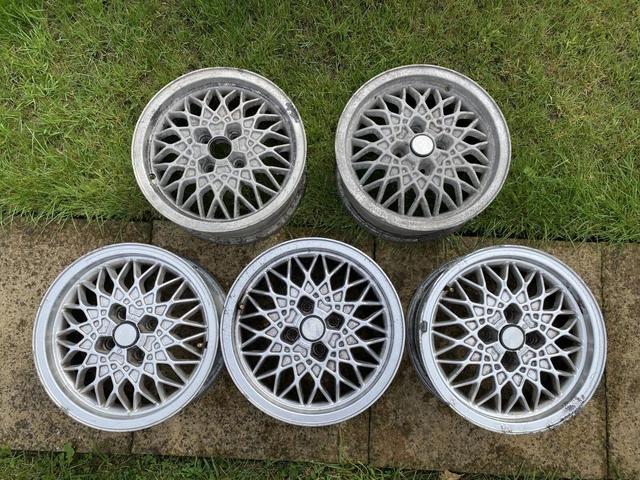 VW GOLF MK2 GTI 16V BBS Alloy Wheels 6JX15 ET35 165601025 EB5533 SET 5x ...