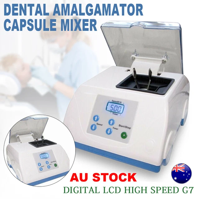 DENTAL AMALGAMATOR AMALGAM High Speed Digital Capsule Mixer Blender ...
