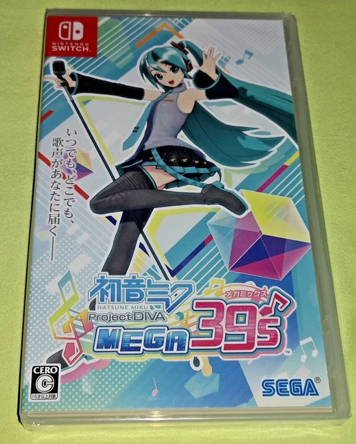 HATSUNE MIKU Project Diva Mega39's Megamix Nintendo Switch Jap EUR 50,00 - PicClick FR