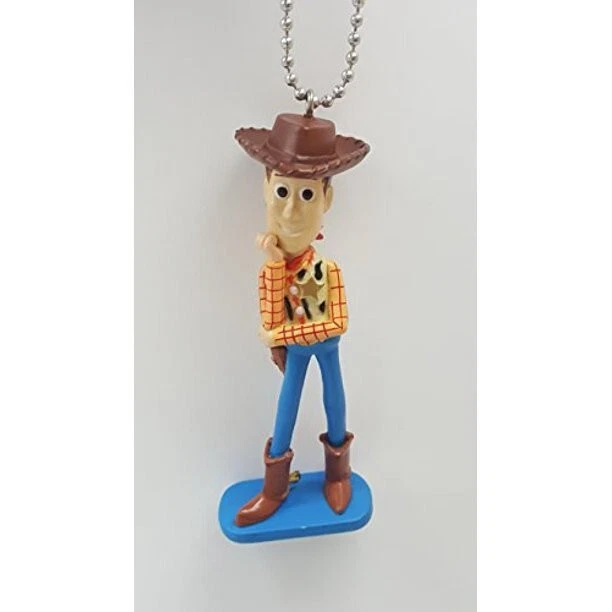 DISNEY PIXAR TOY Story Exclusive Sheriff Woody PVC Key Chain Keychain ...