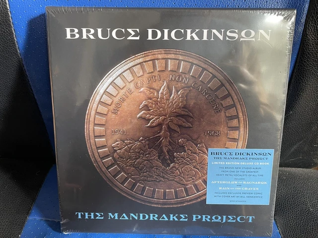 LIMITED EDITION BRUCE Dickinson The Mandrake Project Super Deluxe Cd ...