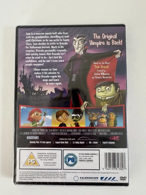 DEAR DRACULA DVD | Animated Family Film | PG | Region 2 | Brand New ...