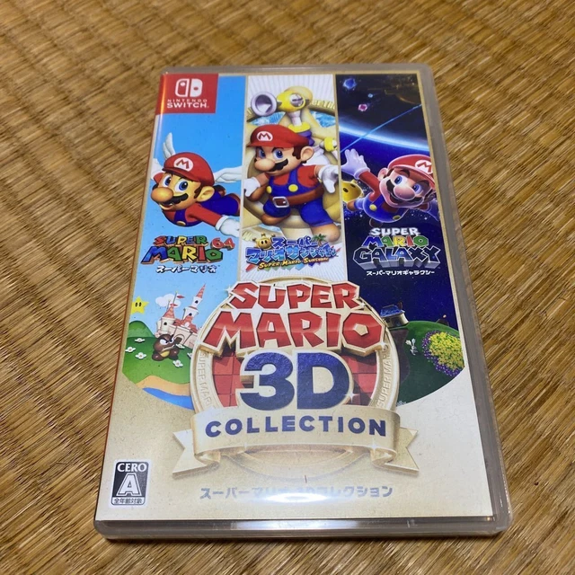 SUPER MARIO 3D Collection Nintendo Switch 64 Sunshine Galaxy All Stars ...