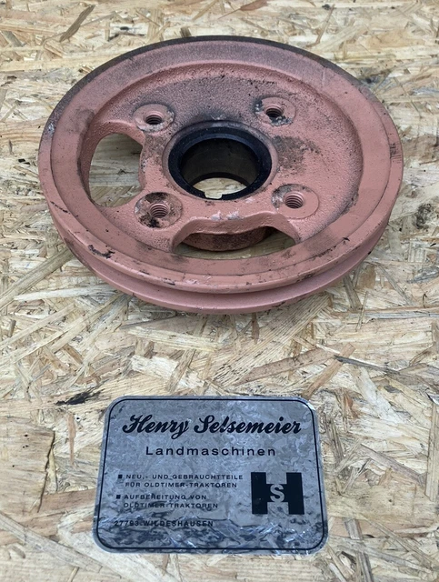 ORIGINAL FORD TRAKTOR Riemenscheibe Kurbelwelle Motor 2000 3000 3055 3600 4000 EUR 89,50 ...