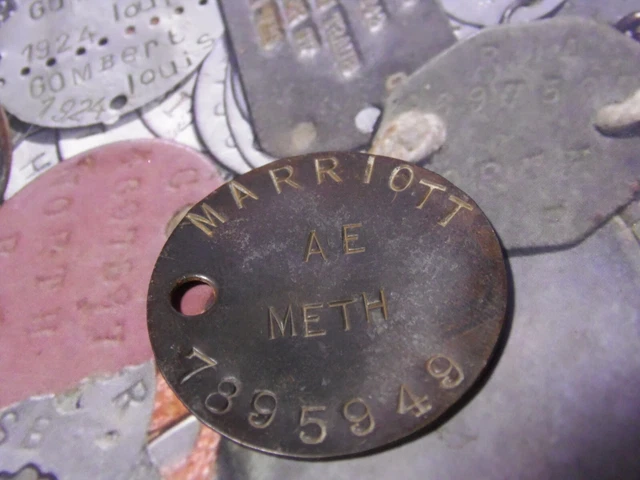 WW2 RELIC DOGTAG Royal Armored Corps RTR - MARRIOTT 7895949 £12.00 ...