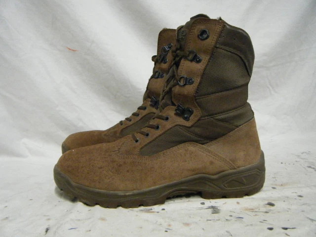 BRITISH ARMY RAF Military Issue YDS Falcon Suede Desert Combat Boots ...