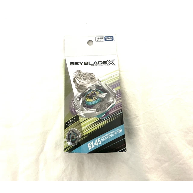 TAKARA TOMY BEYBLADE X BX-45 Booster Samurai Calibur 6-70M Nuevo Japón ...
