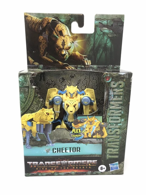 TRANSFORMERS RISE OF THE BEASTS Flex Changers CHEETOR Transforming ...