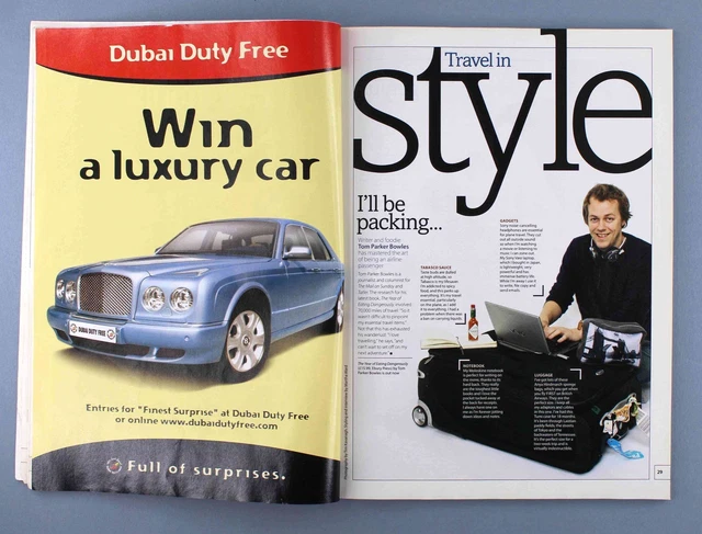 BRITISH AIRWAYS HIGHLIFE Airline Inflight Magazine February 2007 Ba ...