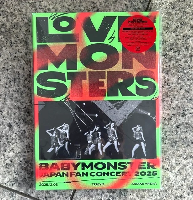 BABYMONSTER LOVE MONSTERS Japan Fan Concert 2025 Limited Blu-ray New ...