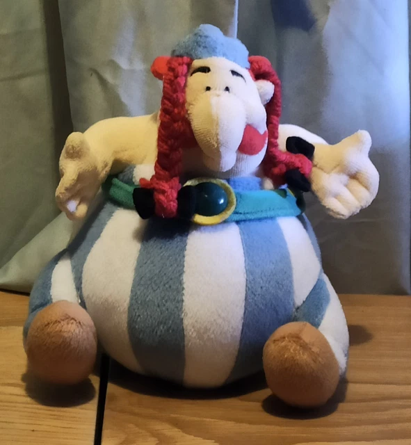 OBELIX PLUSH CHARACTER Toy From Parc Asteroid 18cm High £4.99 - PicClick UK