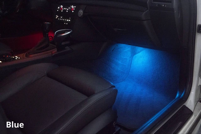 FORD FALCON FG LED Footwell light Kit ICY BLUE Bright XT XR6 XR8 G6 G6E ...