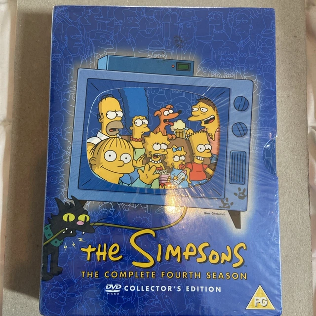 THE SIMPSONS - Series 4 - Complete (DVD, 2004) SEALED £16.32 - PicClick UK