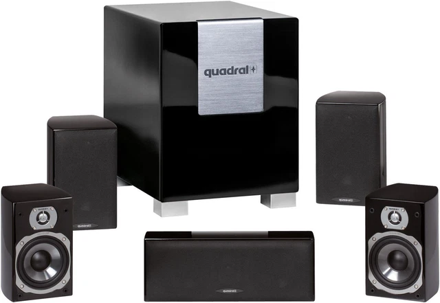 QUADRAL CHROMIUM STYLE Surround SET 5.1 A/V-Laustsprechersystem mit ...