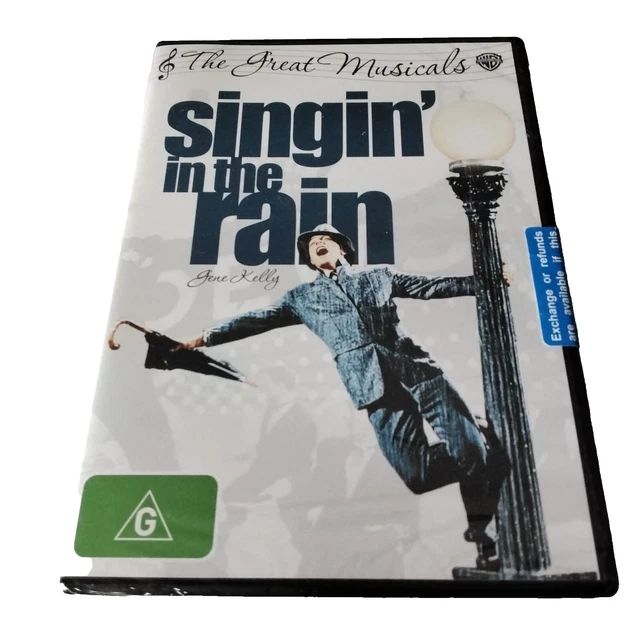 SINGIN IN THE rain musical dvd movie Gene Kelly 2009 region 4 new ...
