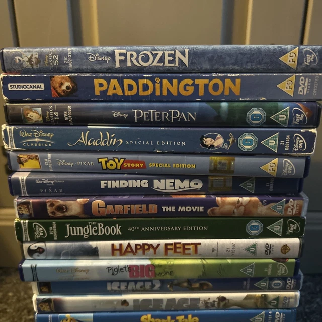 DISNEY DREAMWORKS DVD Bundle £14.00 - PicClick UK