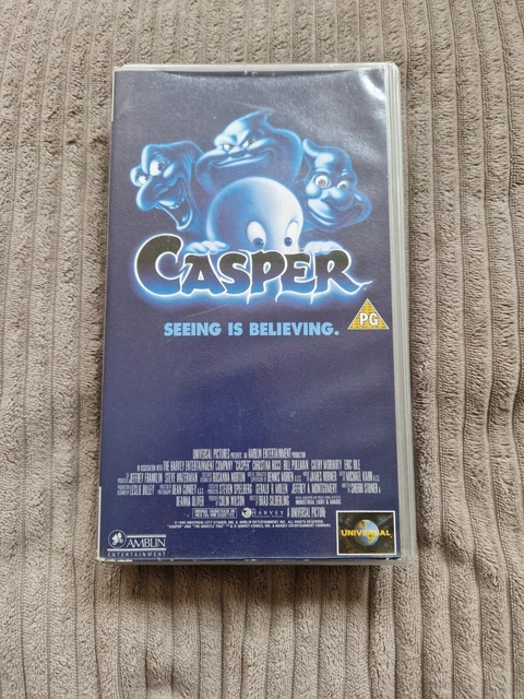 CASPER VHS VIDEO tape £5.00 - PicClick UK