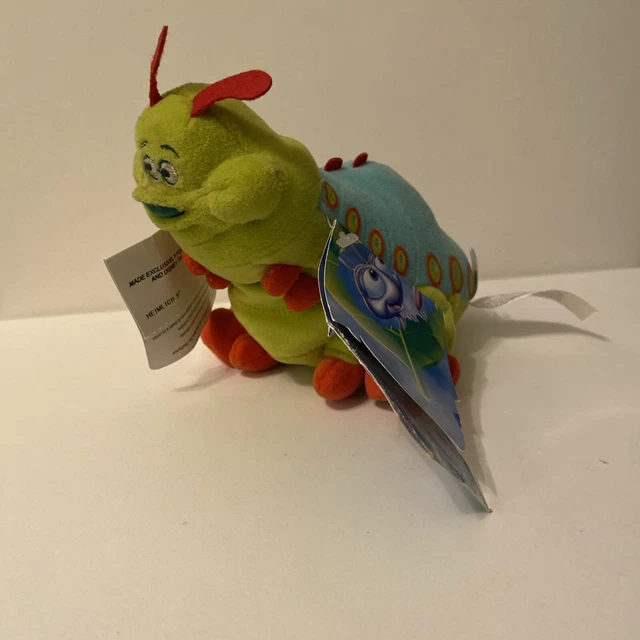 WALT DISNEY RARE Heimlich Plush Soft Toy Bug's life Disney Store ...