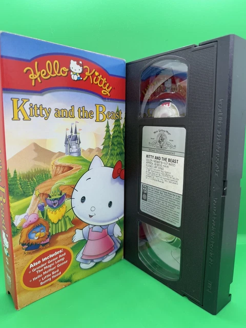 RARE!-HELLO KITTY -KITTY and the Beast VHS DIC MGM Home Video Sanrio ...