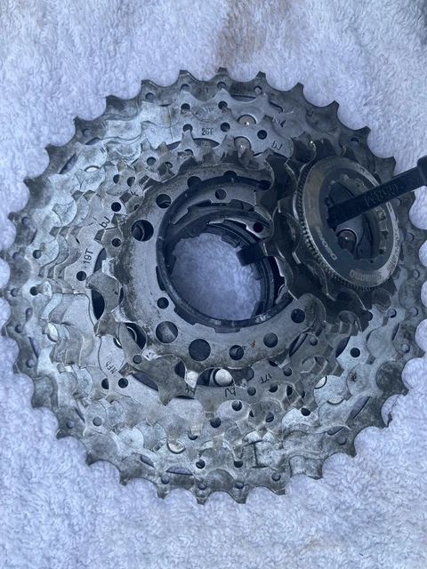 SHIMANO DEORE XT M771 10 11/34 Speed MTB Mountain Bike Cassette $10.21 ...