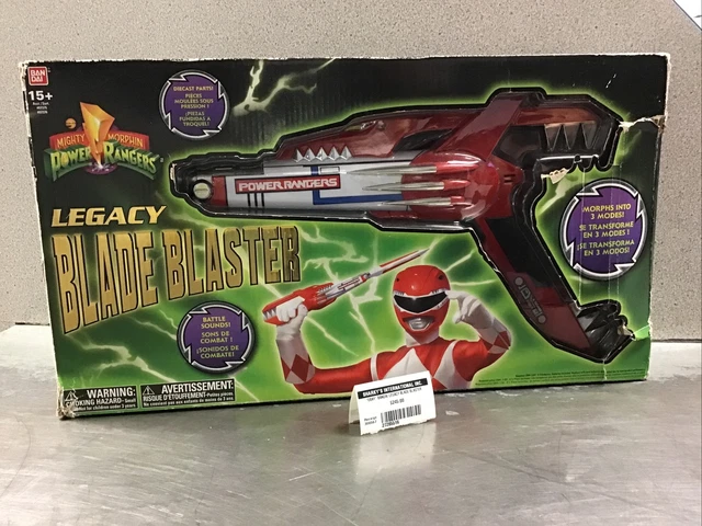 BANDAI MIGHTY MORPHIN Power Rangers Legacy Blade Blaster Open Box $245. ...