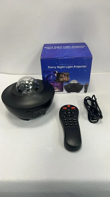 STAR PROJECTOR WITH Remote Control with Timer Bluetooth USB BL-XK01 £15 ...