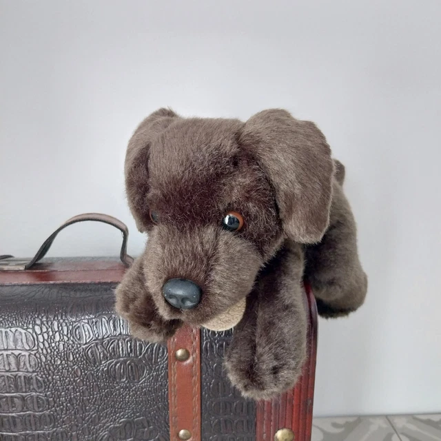 KEEL TOYS BASIL Puppy Soft Toy Chocolate Labrador Dog £12.99 - PicClick UK
