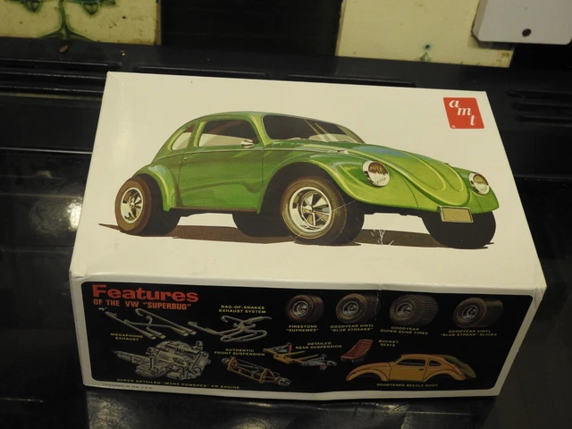 AMT VW BEETLE Superbug Gasser model car kit AMT1044/12 £18.99 - PicClick UK
