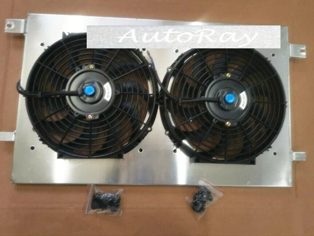 ALUMINUM SHROUD + Fans For Holden Commodore VT VX 3.8L V6 Petrol 97-02 ...